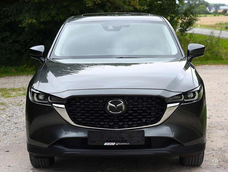 Pelēks Mazda CX-5 2023 Kretinga, ar dzinēja tilpumu 2.49 L un nobraukumu 93 tūkst. km par 22699 €, foto 5 vietnē AUTOMOTO.COM.LV
