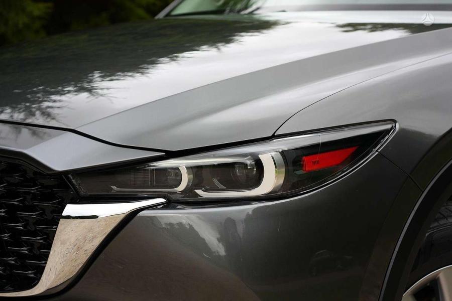Pelēks Mazda CX-5 2023 Kretinga, ar dzinēja tilpumu 2.49 L un nobraukumu 93 tūkst. km par 22699 €, foto 9 vietnē AUTOMOTO.COM.LV
