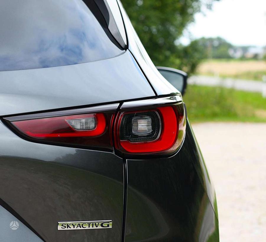 Pelēks Mazda CX-5 2023 Kretinga, ar dzinēja tilpumu 2.49 L un nobraukumu 93 tūkst. km par 22699 €, foto 18 vietnē AUTOMOTO.COM.LV
