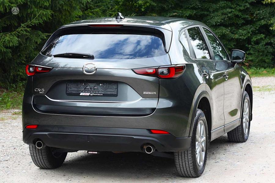 Pelēks Mazda CX-5 2023 Kretinga, ar dzinēja tilpumu 2.49 L un nobraukumu 93 tūkst. km par 22699 €, foto 21 vietnē AUTOMOTO.COM.LV