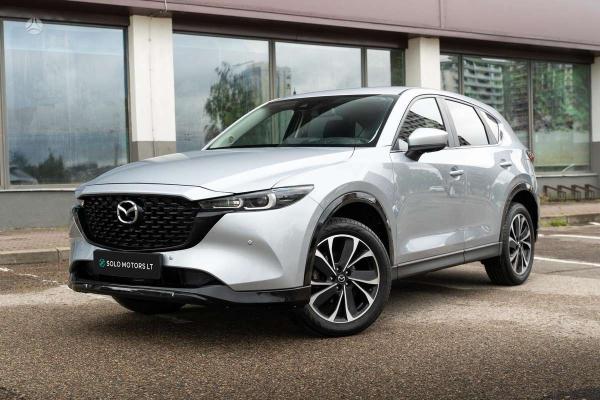 Pelēks Mazda CX-5 2023 Viļņa, ar dzinēja tilpumu 2.00 L un nobraukumu 103 tūkst. km par 26500 €, foto 1 vietnē AUTOMOTO.COM.LV