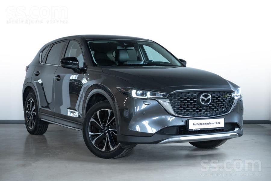 Pelēks Mazda CX-5 2023 Rīga, ar dzinēja tilpumu 2.50 L un nobraukumu 104 tūkst. km par 21990 €, foto 1 vietnē AUTOMOTO.COM.LV