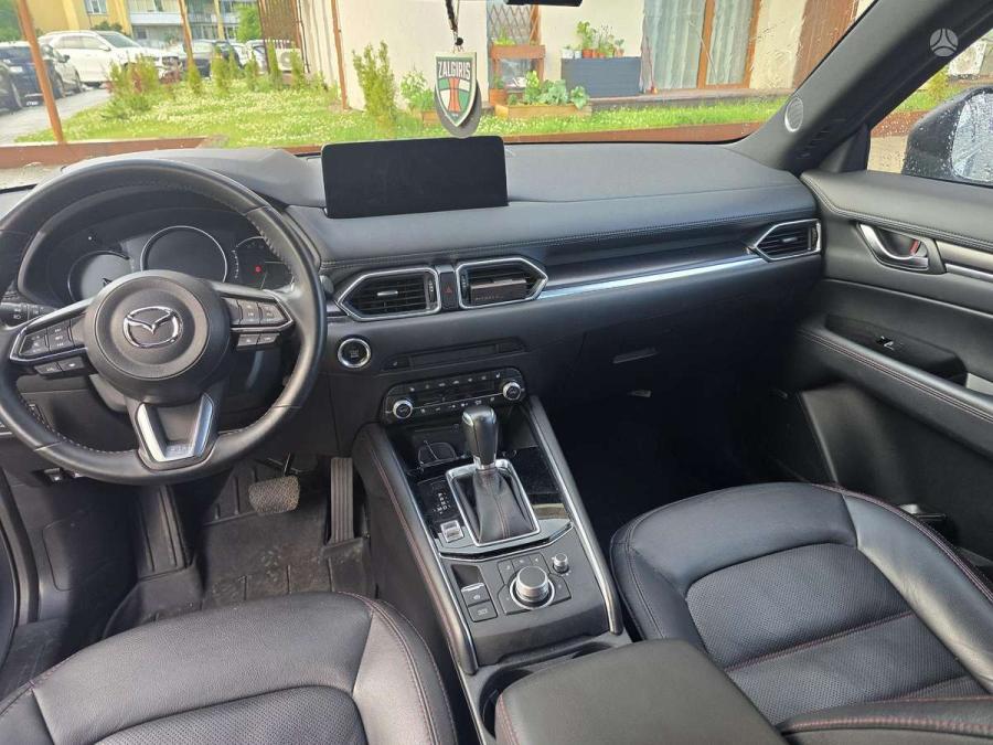 Grey Mazda CX-5 2024 in Kaunas, with an engine capacity of 2.00 L and mileage of 34 thousand km for 29900 €, photo 4 on AUTOMOTO.COM.LV