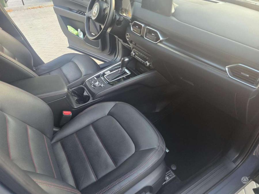Grey Mazda CX-5 2024 in Kaunas, with an engine capacity of 2.00 L and mileage of 34 thousand km for 29900 €, photo 13 on AUTOMOTO.COM.LV