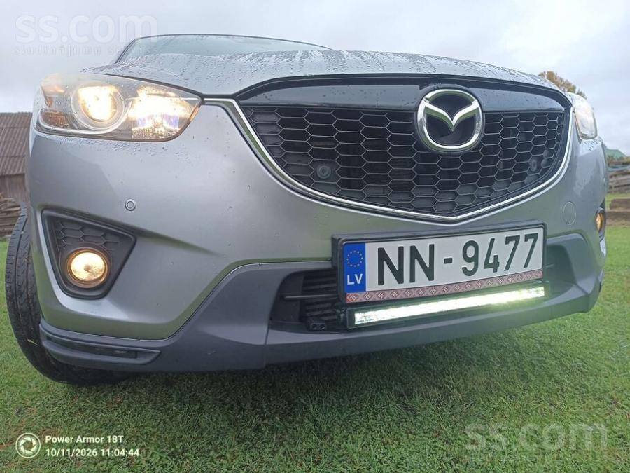 Grey Mazda CX-5 2013 in Madona, with an engine capacity of 2.20 L and mileage of 207 thousand km for 6900 €, photo 3 on AUTOMOTO.COM.LV