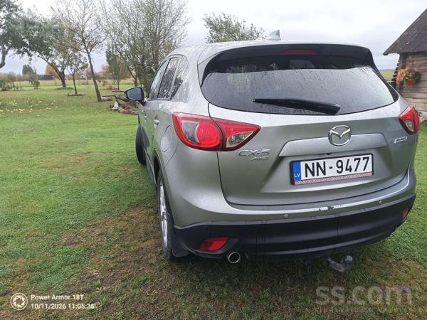 Mazda CX-5 2013 in Madona on AUTOMOTO.COM.LV Grey Mazda CX-5 2013 in Madona, with an engine capacity of 2.20 L and mileage of 207 thousand km for 6900 β¬, photo 4 on AUTOMOTO.COM.LV
