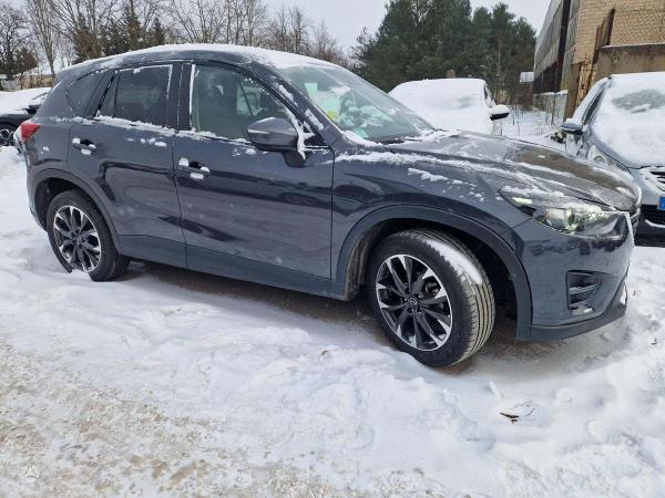Grey Mazda CX-5 2015 in Taurage, with an engine capacity of 2.20 L and mileage of 136 thousand km for 6950 €, photo 2 on AUTOMOTO.COM.LV