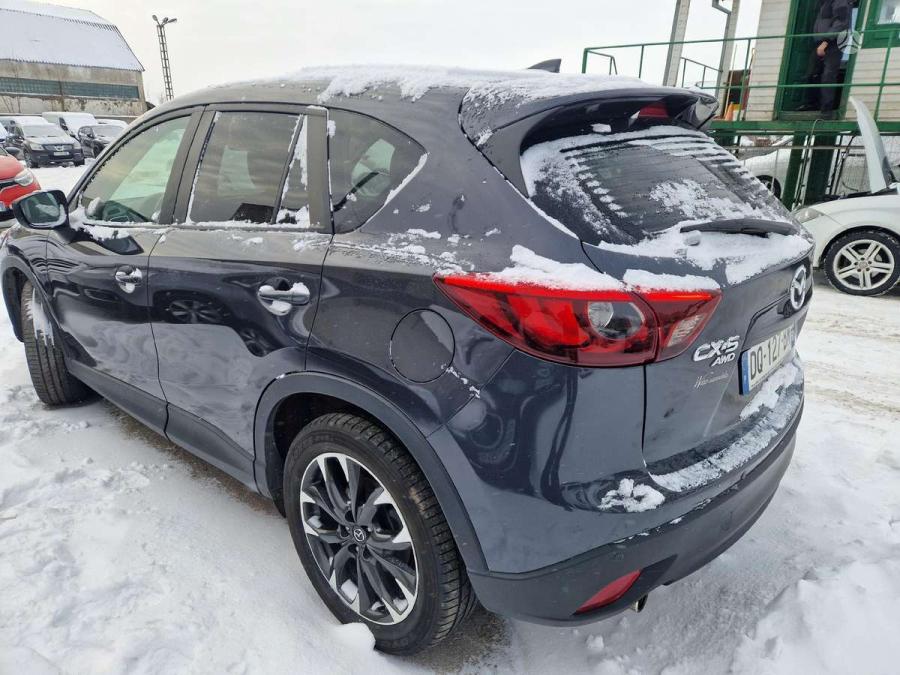 Grey Mazda CX-5 2015 in Taurage, with an engine capacity of 2.20 L and mileage of 136 thousand km for 6950 €, photo 5 on AUTOMOTO.COM.LV