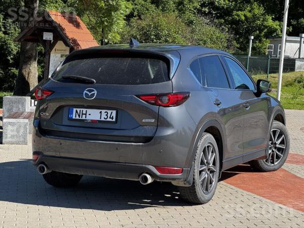 Pelēks Mazda CX-5 2018 Bauska, ar dzinēja tilpumu 2.20 L un nobraukumu 169 tūkst. km par 13490 €, foto 3 vietnē AUTOMOTO.COM.LV