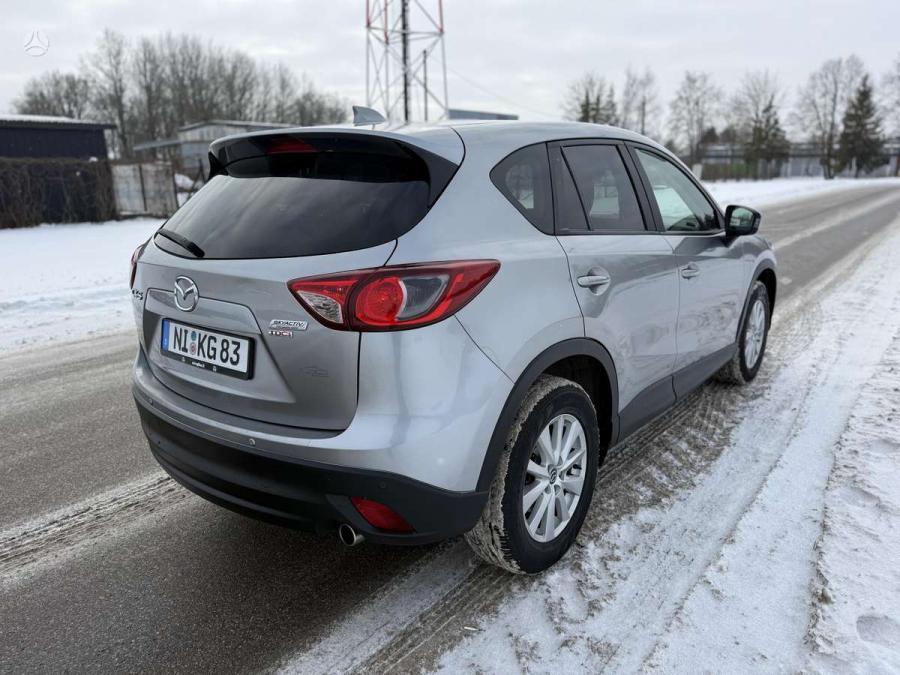 Grey Mazda CX-5 2012 in Vilkaviskis, with an engine capacity of 2.20 L and mileage of 120 thousand km for 6999 €, photo 7 on AUTOMOTO.COM.LV