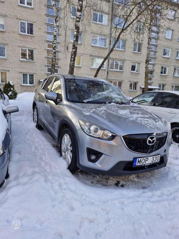 Pelēks Mazda CX-5 2012 Šauļi, ar dzinēja tilpumu 2.20 L un nobraukumu 235 tūkst. km par 4200 €, foto 4 vietnē AUTOMOTO.COM.LV