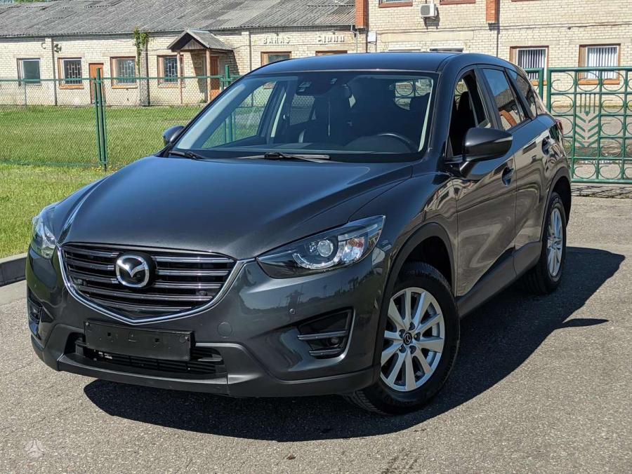 Grey Mazda CX-5 2015 in Kretinga, with an engine capacity of 2.20 L and mileage of 170 thousand km for 7950 €, photo 5 on AUTOMOTO.COM.LV
