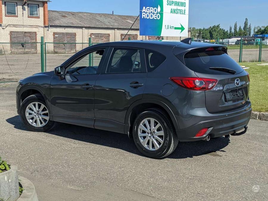 Grey Mazda CX-5 2015 in Kretinga, with an engine capacity of 2.20 L and mileage of 170 thousand km for 7950 €, photo 7 on AUTOMOTO.COM.LV