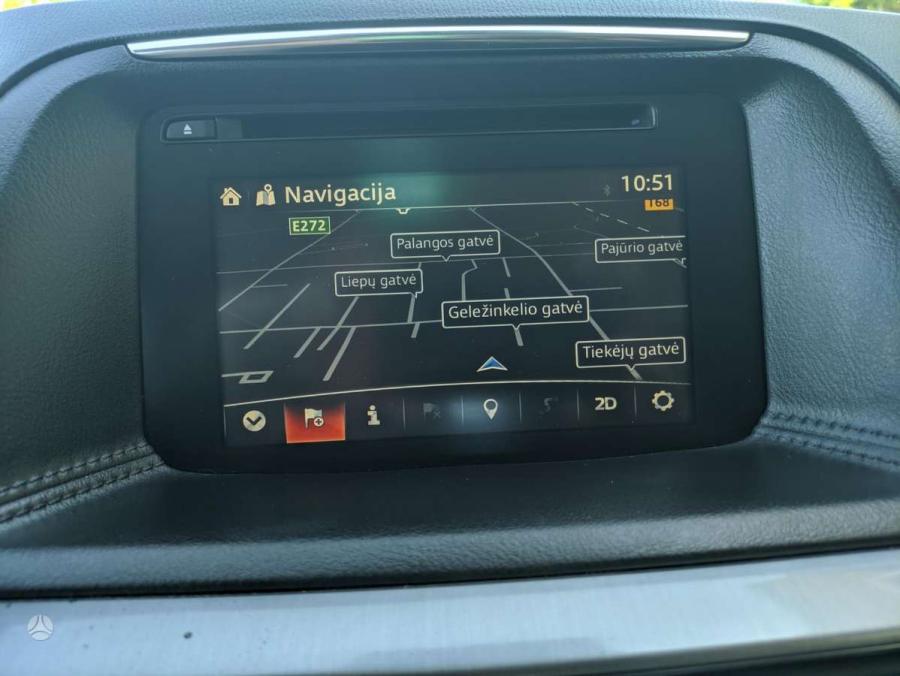 Grey Mazda CX-5 2015 in Kretinga, with an engine capacity of 2.20 L and mileage of 170 thousand km for 7950 €, photo 20 on AUTOMOTO.COM.LV