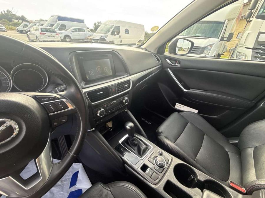 Pelēks Mazda CX-5 2015 Tauragė, ar dzinēja tilpumu 2.20 L un nobraukumu 250 tūkst. km par 8350 €, foto 17 vietnē AUTOMOTO.COM.LV