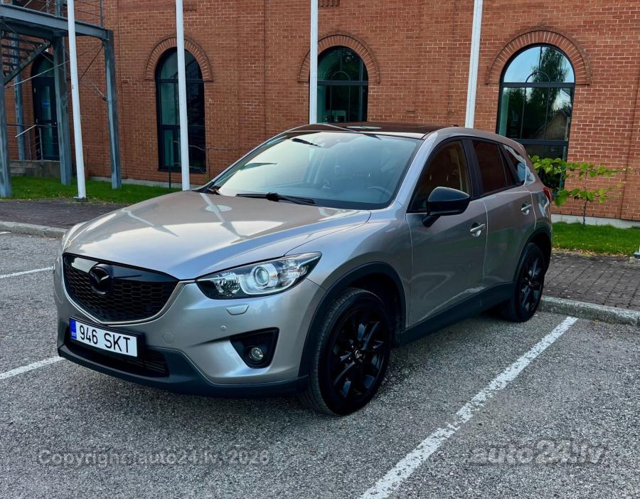 Grey Mazda CX-5 2013 in Parnu, with an engine capacity of 2.20 L and mileage of 173 thousand km for 8300 €, photo 5 on AUTOMOTO.COM.LV