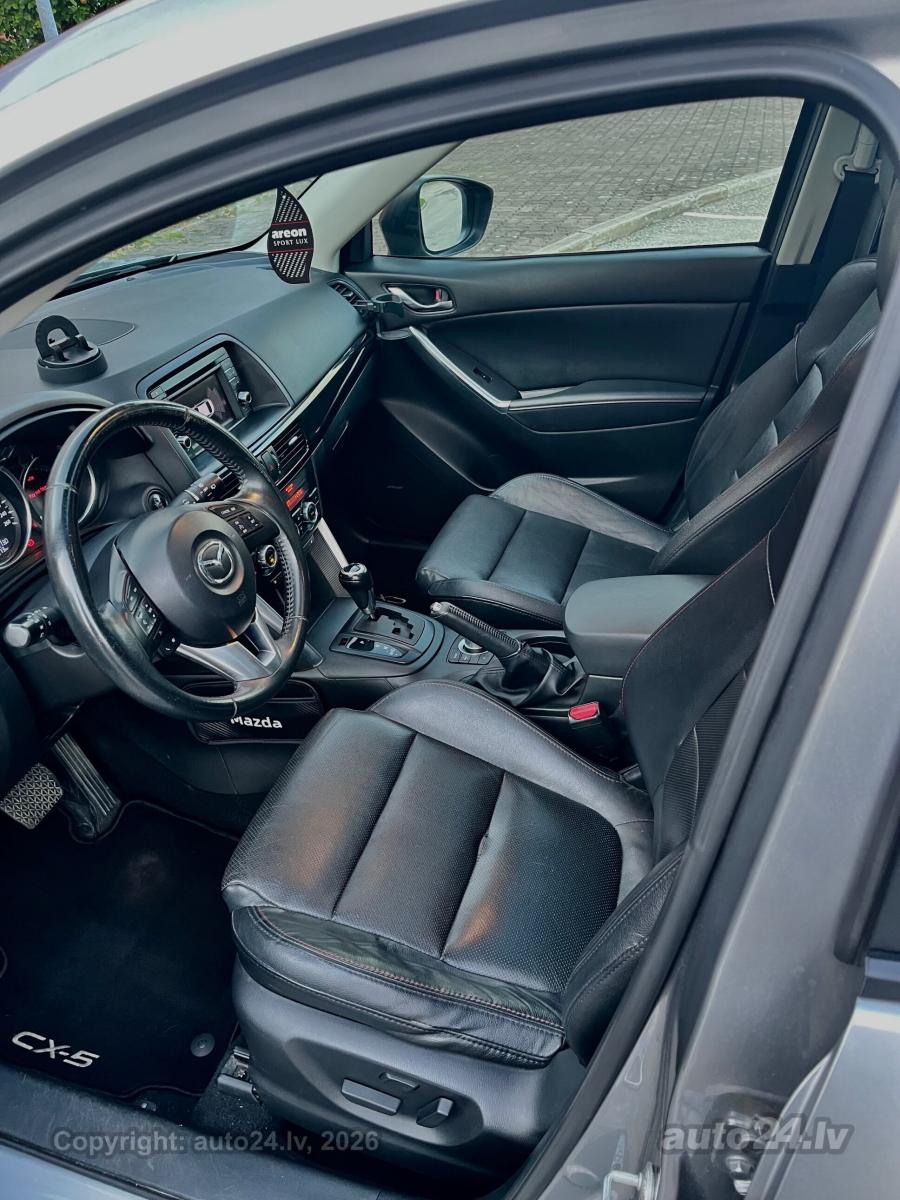 Grey Mazda CX-5 2013 in Parnu, with an engine capacity of 2.20 L and mileage of 173 thousand km for 8300 €, photo 23 on AUTOMOTO.COM.LV