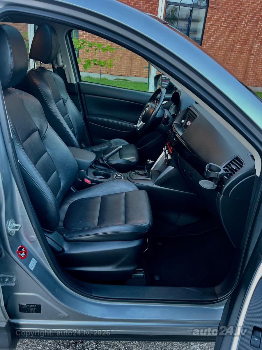 Grey Mazda CX-5 2013 in Parnu, with an engine capacity of 2.20 L and mileage of 173 thousand km for 8300 €, photo 28 on AUTOMOTO.COM.LV