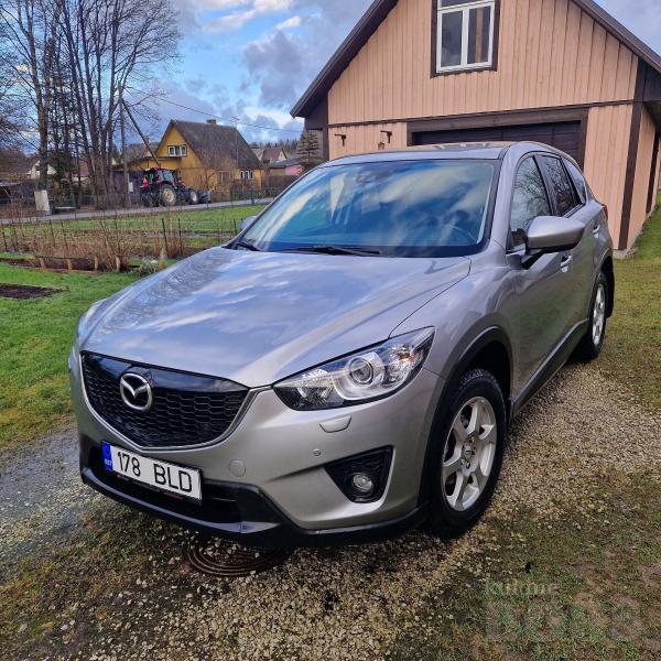 Grey Mazda CX-5 2014 in Parnu, with an engine capacity of 0.00 L and mileage of 131 thousand km for 8900 €, photo 1 on AUTOMOTO.COM.LV