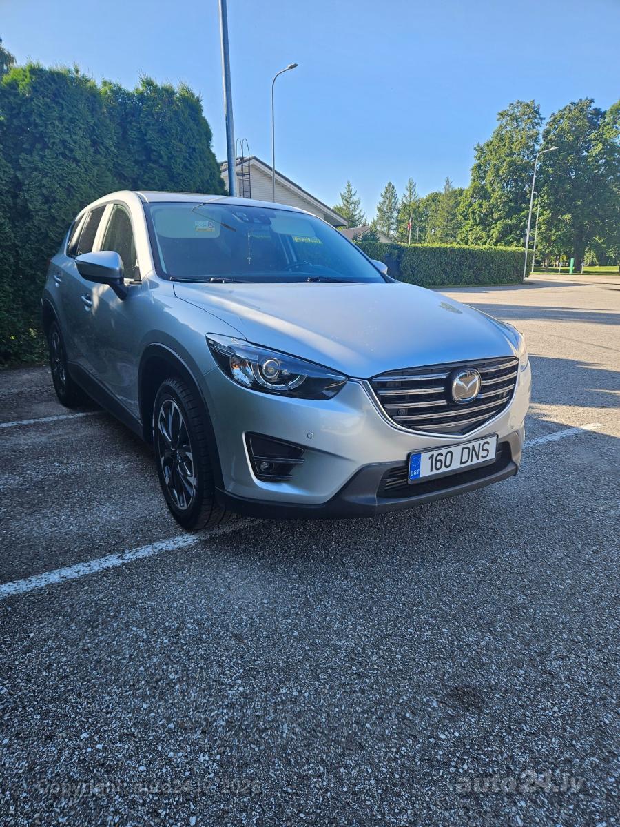 Pelēks Mazda CX-5 2015 Tartu, ar dzinēja tilpumu 2.20 L un nobraukumu 122 tūkst. km par 10500 €, foto 1 vietnē AUTOMOTO.COM.LV