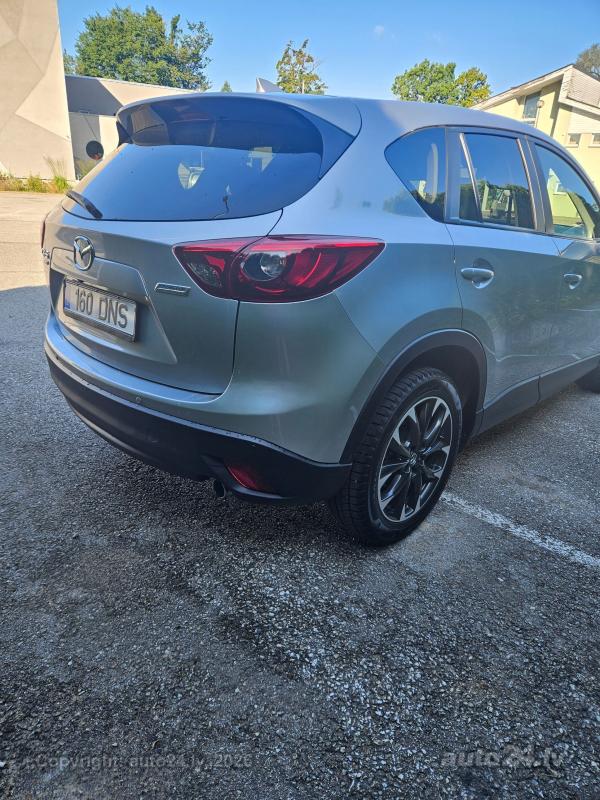 Grey Mazda CX-5 2015 in Tartu, with an engine capacity of 2.20 L and mileage of 122 thousand km for 10500 €, photo 3 on AUTOMOTO.COM.LV