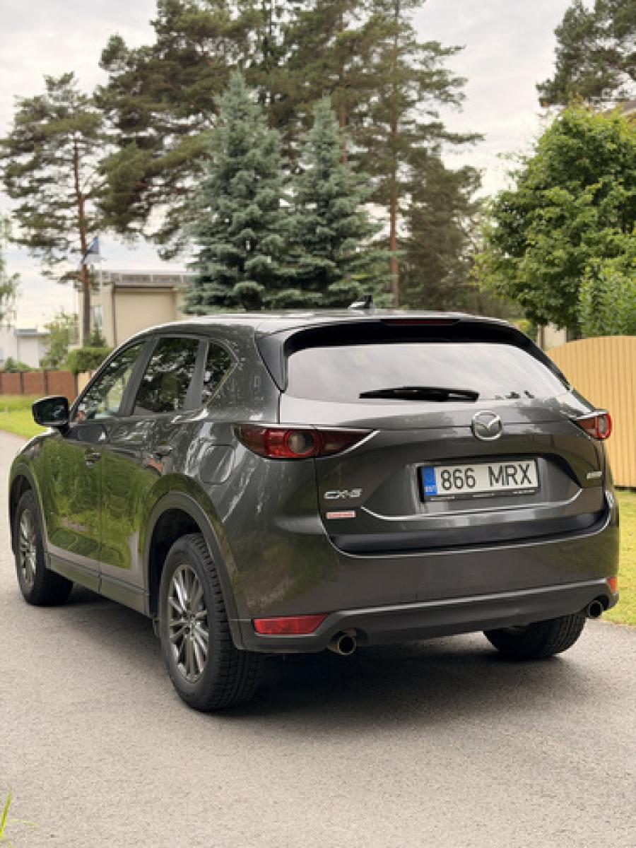Pelēks Mazda CX-5 2018 Tallina, ar dzinēja tilpumu 0.12 L un nobraukumu 130 tūkst. km par 16499 €, foto 5 vietnē AUTOMOTO.COM.LV