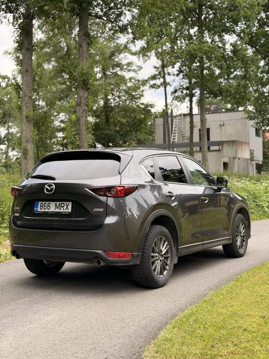 Pelēks Mazda CX-5 2018 Tallina, ar dzinēja tilpumu 0.12 L un nobraukumu 130 tūkst. km par 16499 €, foto 19 vietnē AUTOMOTO.COM.LV