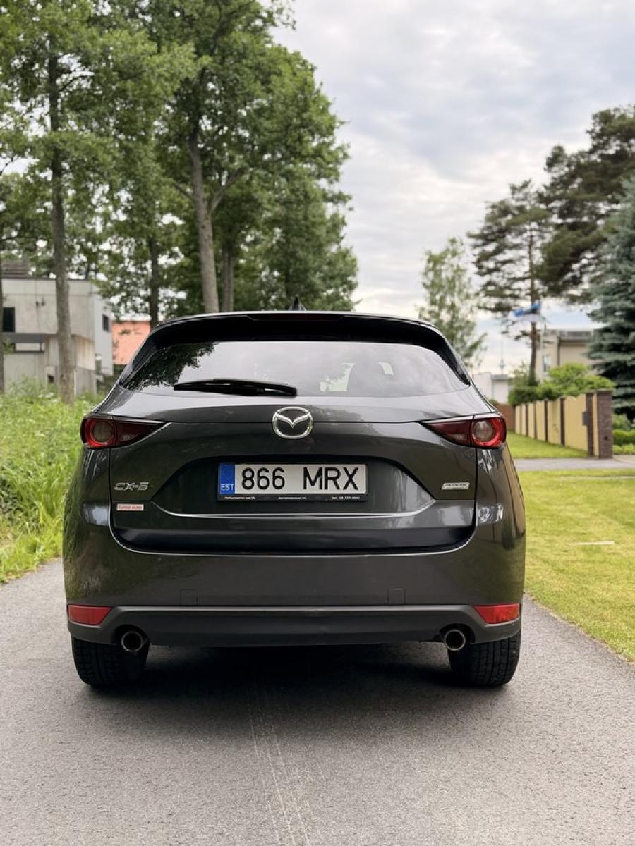 Pelēks Mazda CX-5 2018 Tallina, ar dzinēja tilpumu 0.12 L un nobraukumu 130 tūkst. km par 16499 €, foto 23 vietnē AUTOMOTO.COM.LV