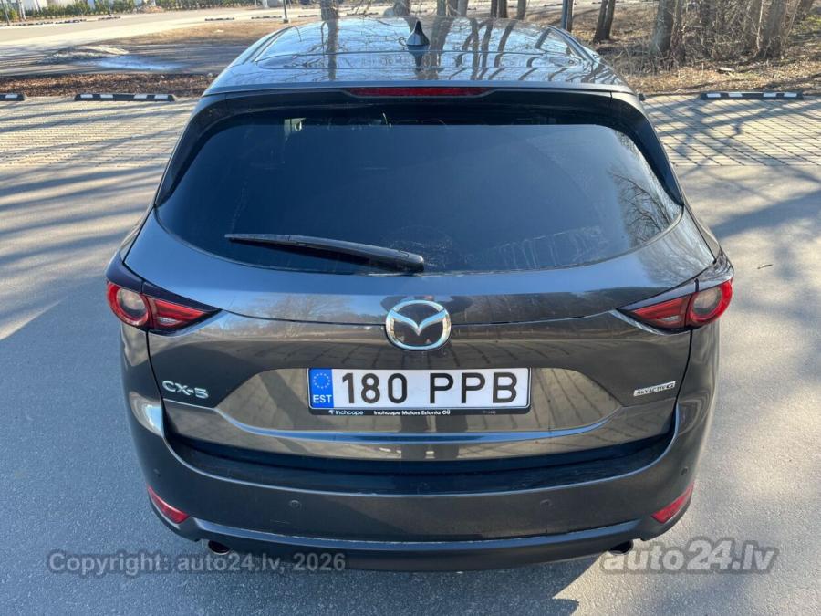 Grey Mazda CX-5 2020 in Tallinn, with an engine capacity of 2.00 L and mileage of 90 thousand km for 21900 €, photo 8 on AUTOMOTO.COM.LV