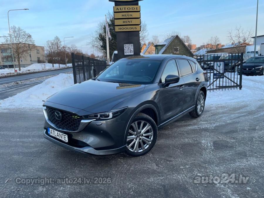 Grey Mazda CX-5 2022 in Tartu, with an engine capacity of 2.20 L and mileage of 49 thousand km for 25000 €, photo 2 on AUTOMOTO.COM.LV