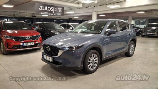 Grey Mazda CX-5 2023 in Tartu, with an engine capacity of 2.00 L and mileage of 32 thousand km for 29990 €, photo 1 on AUTOMOTO.COM.LV