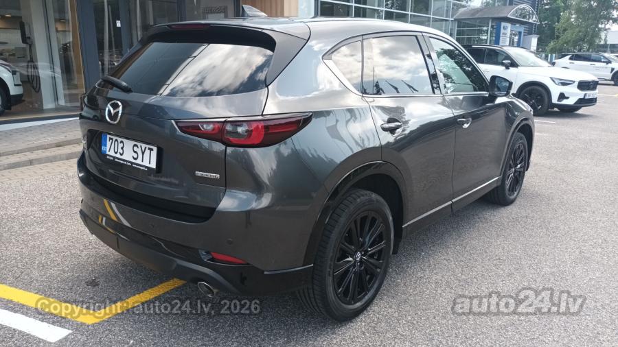 Grey Mazda CX-5 2024 in Parnu, with an engine capacity of 2.50 L and mileage of 55 thousand km for 25900 €, photo 3 on AUTOMOTO.COM.LV