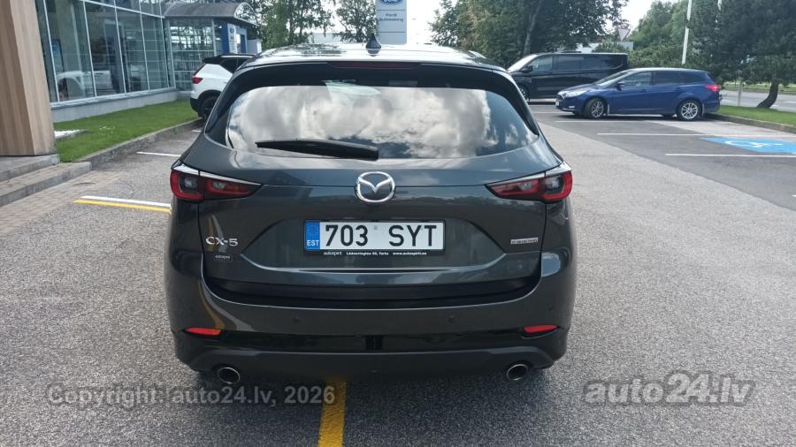Grey Mazda CX-5 2024 in Parnu, with an engine capacity of 2.50 L and mileage of 55 thousand km for 25900 €, photo 6 on AUTOMOTO.COM.LV