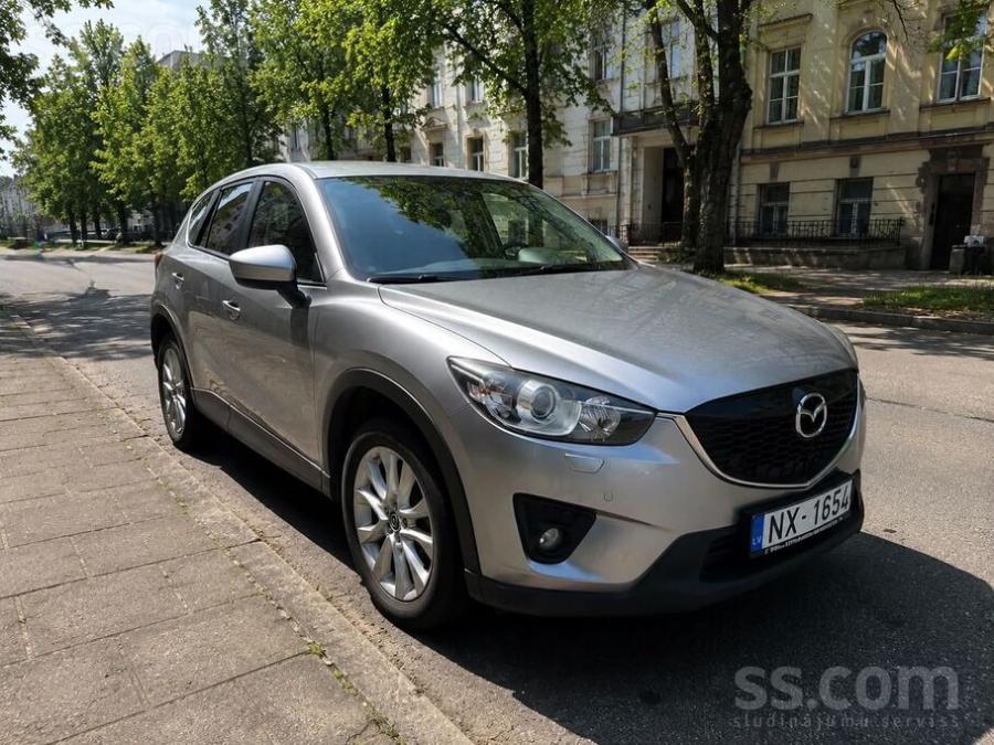Mazda CX-5 2014 Daugavpils, ar dzinēja tilpumu 2.20 L un nobraukumu 101 tūkst. km par 10300 €, foto 1 vietnē AUTOMOTO.COM.LV