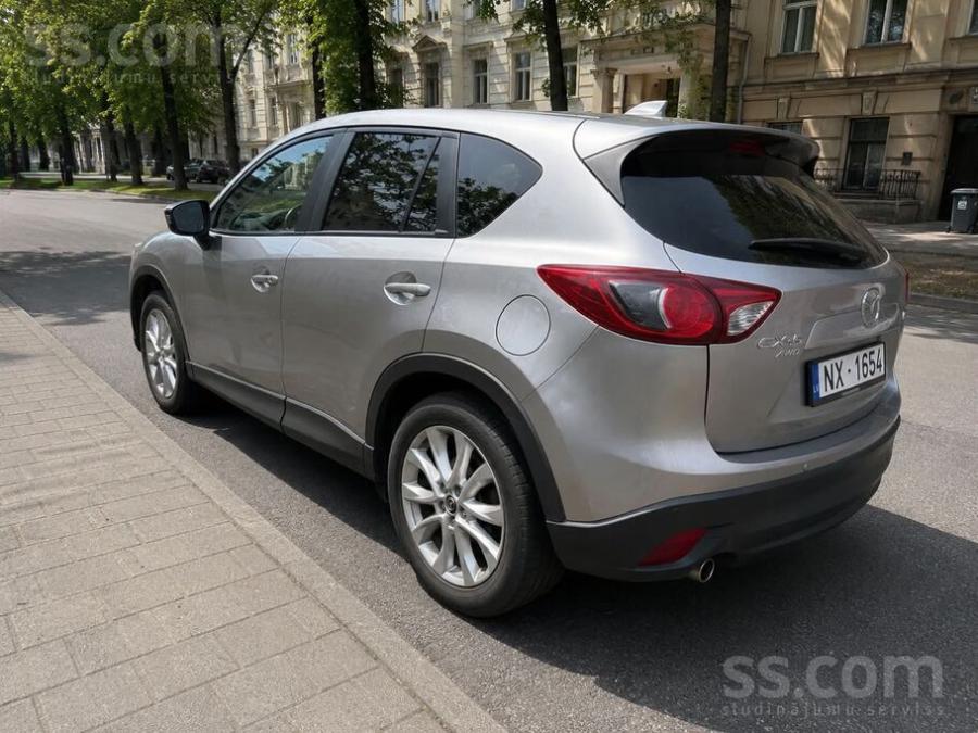 Mazda CX-5 2014 Daugavpils, ar dzinēja tilpumu 2.20 L un nobraukumu 101 tūkst. km par 10300 €, foto 3 vietnē AUTOMOTO.COM.LV