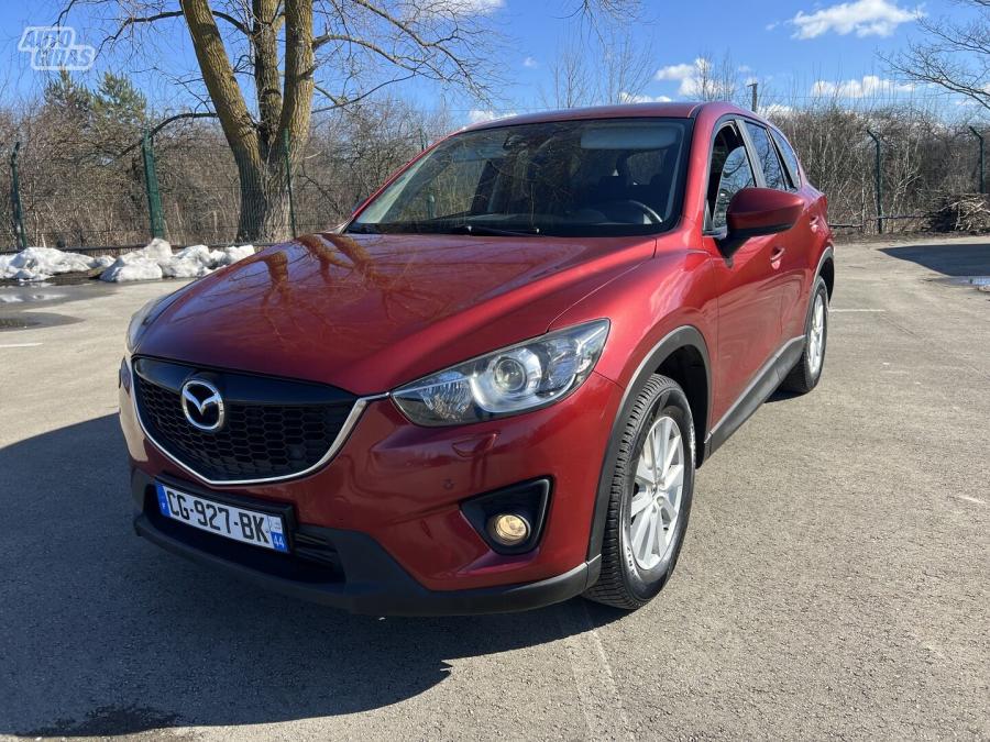 Sarkans Mazda CX-5 2012 Klaipėda, ar dzinēja tilpumu 2.20 L un nobraukumu 208 tūkst. km par 6800 €, foto 1 vietnē AUTOMOTO.COM.LV