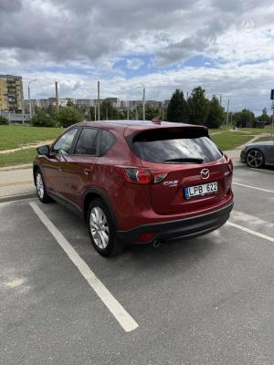 Sarkans Mazda CX-5 2012 Viļņa, ar dzinēja tilpumu 2.19 L un nobraukumu 226 tūkst. km par 6000 €, foto 6 vietnē AUTOMOTO.COM.LV
