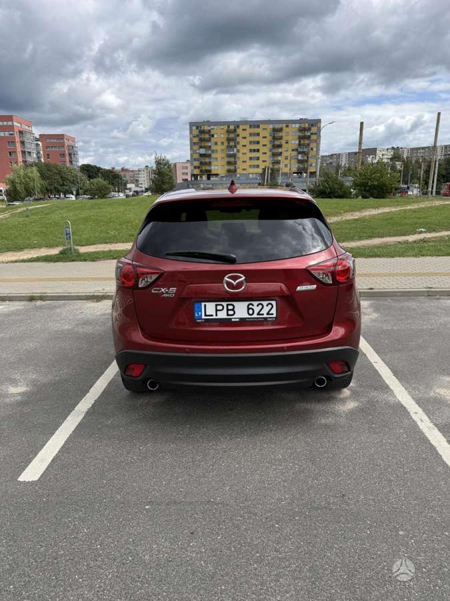 Sarkans Mazda CX-5 2012 Viļņa, ar dzinēja tilpumu 2.19 L un nobraukumu 226 tūkst. km par 6000 €, foto 7 vietnē AUTOMOTO.COM.LV
