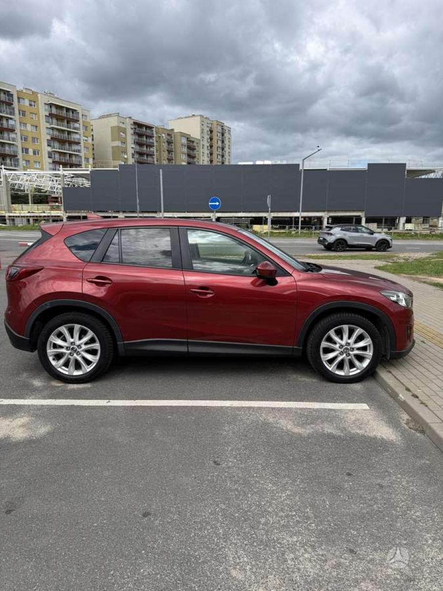 Sarkans Mazda CX-5 2012 Viļņa, ar dzinēja tilpumu 2.19 L un nobraukumu 226 tūkst. km par 6000 €, foto 9 vietnē AUTOMOTO.COM.LV