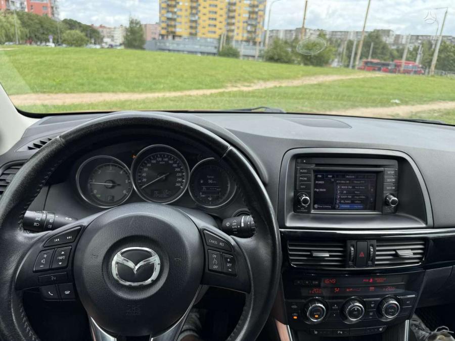 Sarkans Mazda CX-5 2012 Viļņa, ar dzinēja tilpumu 2.19 L un nobraukumu 226 tūkst. km par 6000 €, foto 11 vietnē AUTOMOTO.COM.LV