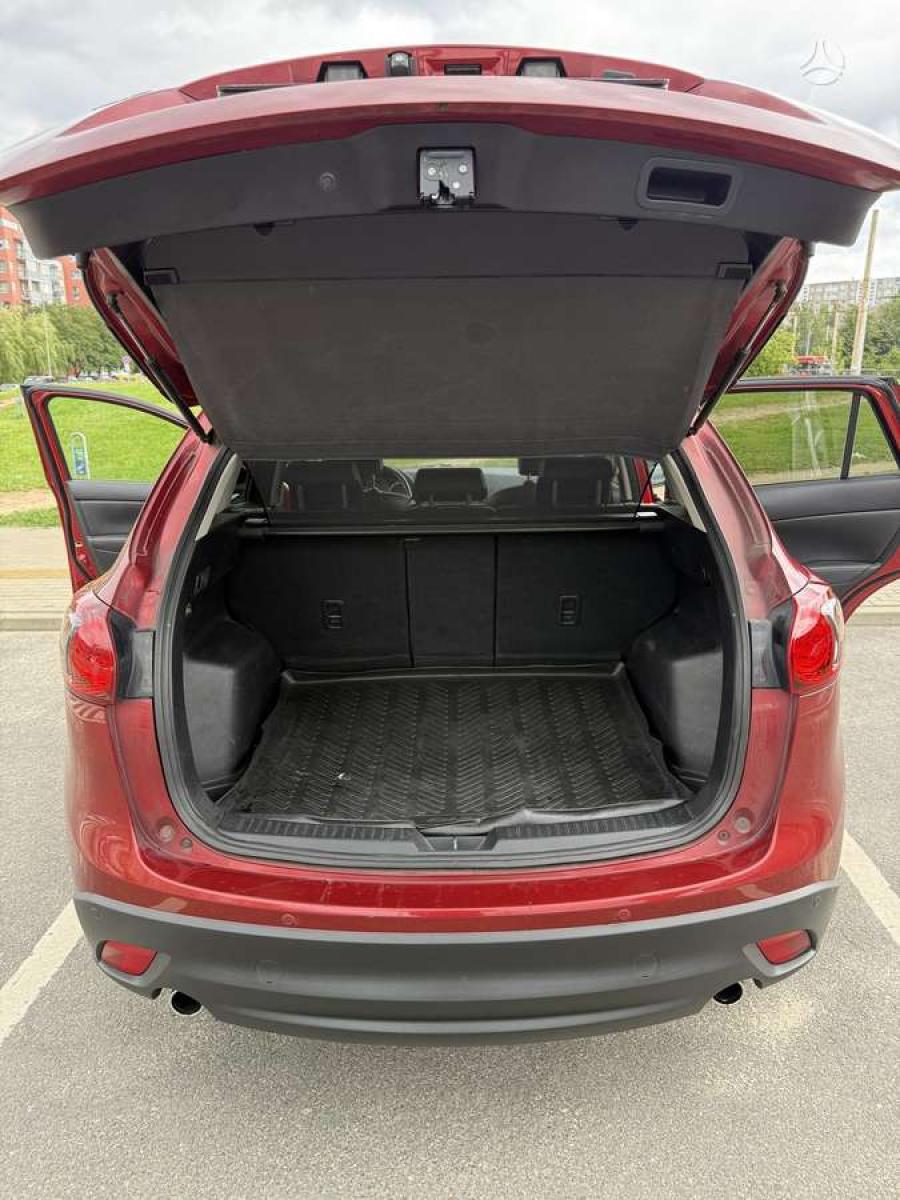Sarkans Mazda CX-5 2012 Viļņa, ar dzinēja tilpumu 2.19 L un nobraukumu 226 tūkst. km par 6000 €, foto 17 vietnē AUTOMOTO.COM.LV