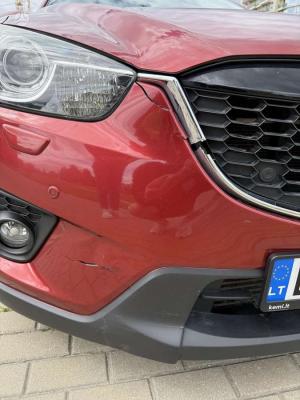 Sarkans Mazda CX-5 2012 Viļņa, ar dzinēja tilpumu 2.19 L un nobraukumu 226 tūkst. km par 6000 €, foto 21 vietnē AUTOMOTO.COM.LV