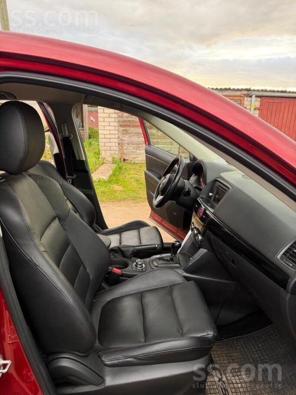 Red Mazda CX-5 2012 in Bauska, with an engine capacity of 2.20 L and mileage of 184 thousand km for 6500 €, photo 6 on AUTOMOTO.COM.LV