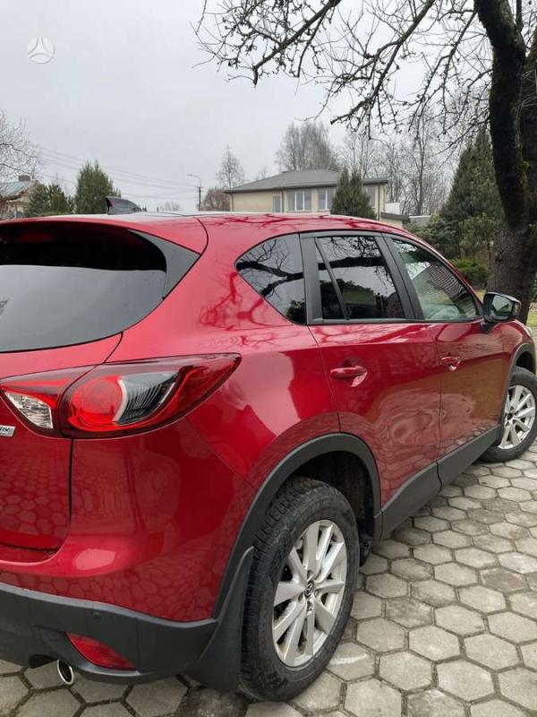 Sarkans Mazda CX-5 2013 Viļņa, ar dzinēja tilpumu 2.18 L un nobraukumu 191 tūkst. km par 7700 €, foto 6 vietnē AUTOMOTO.COM.LV