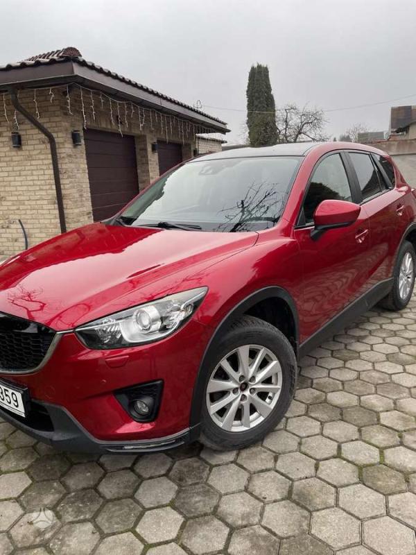 Sarkans Mazda CX-5 2013 Viļņa, ar dzinēja tilpumu 2.18 L un nobraukumu 191 tūkst. km par 7700 €, foto 9 vietnē AUTOMOTO.COM.LV