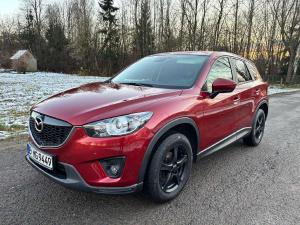 Sarkans Mazda CX-5 2013 Panevēža, ar dzinēja tilpumu 2.19 L un nobraukumu 186 tūkst. km par 6500 €, foto  vietnē AUTOMOTO.COM.LV