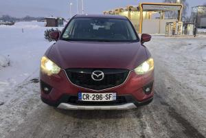Sarkans Mazda CX-5 2013 Tauragė, ar dzinēja tilpumu 2.19 L un nobraukumu 176 tūkst. km par 6800 €, foto 2 vietnē AUTOMOTO.COM.LV