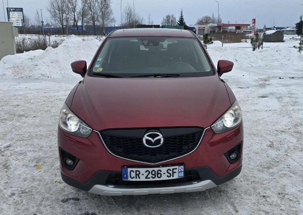 Sarkans Mazda CX-5 2013 Tauragė, ar dzinēja tilpumu 2.19 L un nobraukumu 176 tūkst. km par 6750 €, foto 2 vietnē AUTOMOTO.COM.LV