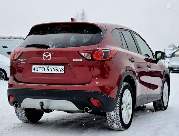 Red Mazda CX-5 2013 in Taurage, with an engine capacity of 2.20 L and mileage of 175 thousand km for 6950 €, photo 8 on AUTOMOTO.COM.LV
