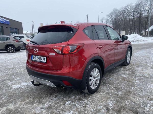 Sarkans Mazda CX-5 2013 Tauragė, ar dzinēja tilpumu 2.19 L un nobraukumu 189 tūkst. km par 6800 €, foto 4 vietnē AUTOMOTO.COM.LV